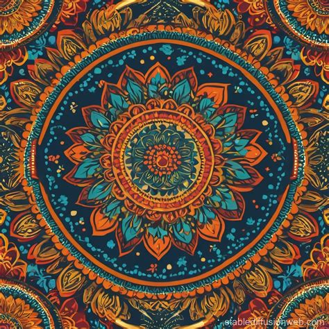 Create A Background With Small Mandala Art Prompts Stable Diffusion