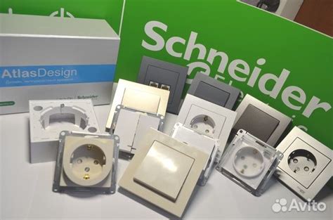 Розетки и выключатели Шнайдер Атлас Schneider Atla купить в Санкт ...