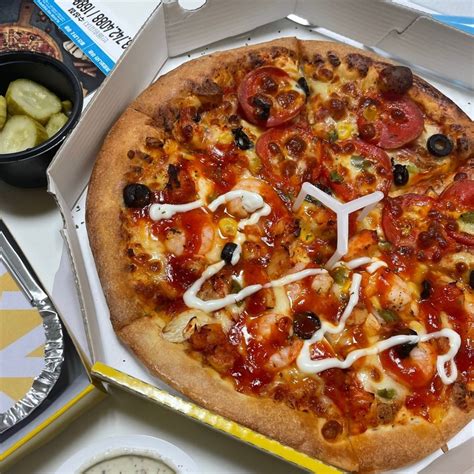 반올림피자 수성점 지산동 피자 뽈레 Polle