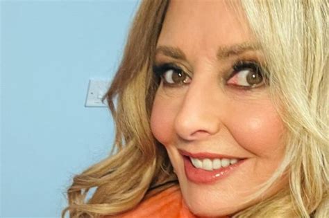 Carol Vorderman Looks Incredible As She Shows Off Her Curves In See