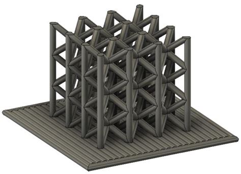 Figure 1 2 From 3d Printing Support Less Engineered Lattice Structures Via Jetting Of Molten