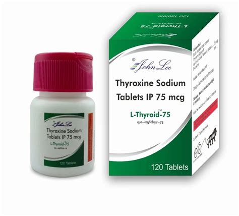 75mg L Thyroid Thyroxine Tablets Strength 75 Mcg At ₹ 148bottle In