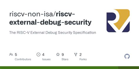 Github Riscv Non Isa Riscv External Debug Security The Risc V External Debug Security