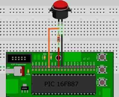 Project 3 Digital Input Push Button