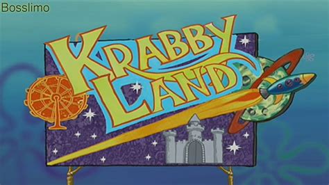 Spongebob Schwammkopf Krabby Land Bosslimo Youtube