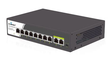 8 Port Poe Switch Fast Ethernet With Gigabit Uplinks