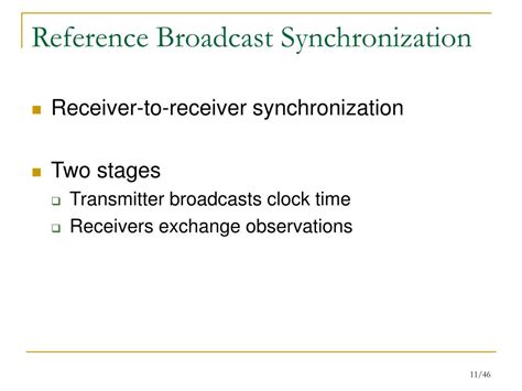 Ppt Energy Aware Synchronization In Wireless Sensor Networks