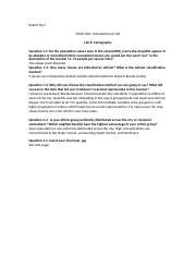 GEOG 276 Module 1 Answer Sheet ArcGIS Intro Odt Module 1 Answer Sheet How To Use Geo Spatial