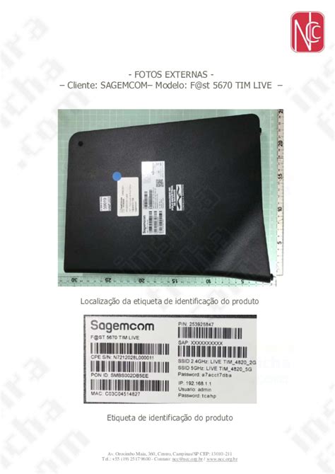 F St 5670 é Um Novo Ont Sagemcom Para O Tim Live Ultrafibra Capaz De Até 2 5gbps