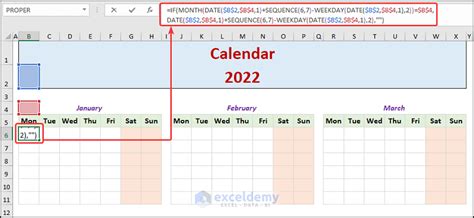 Create A Yearly Calendar In Excel 4 Methods