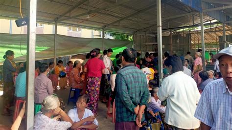 ပဲခူးခရိုင် မြန်မာ့စီးပွါးရေးဘဏ်တွင် အငြိမ်းစားဝန်ထမ်းများ၏ ပင်စင်လစာများ ပုံမှန်ထုတ်ပေး