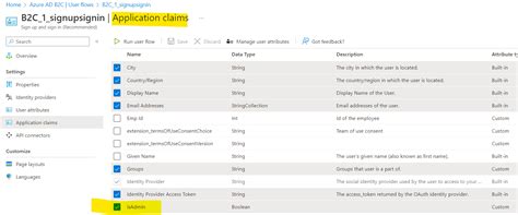 Azure Ad B2c Custom Claims Not Returned In Token Microsoft Qanda