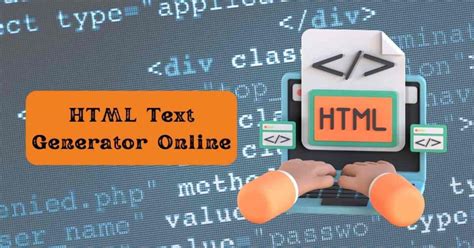 HTML Text Generator Online Lipsum Hub