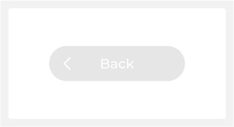 Premium Vector Inactive Back Button Ui Element Template