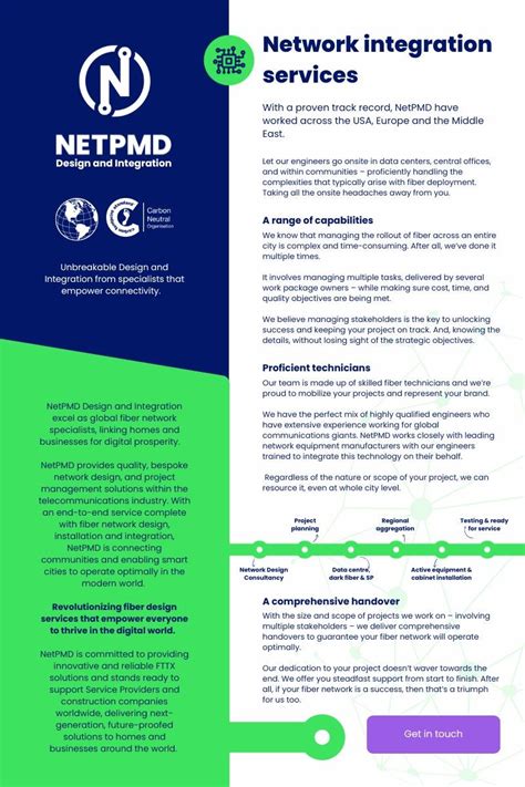 Netpmd Design And Integration On Linkedin Ftth Networkintegration Fiber