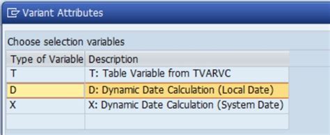 Creating Dynamic Variant For Sap Batch Jobs Sap Community