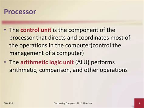Components Of System Unit Chapter 04 Pptx