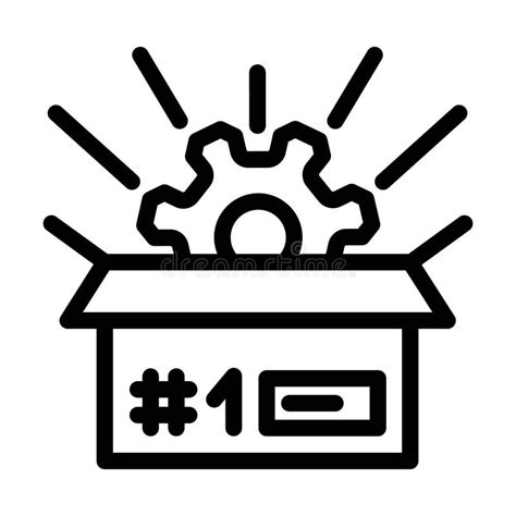 Custom Manufacturing Engineer Glyph Icon Vector Illustration Stock Vector Illustration Of Icon