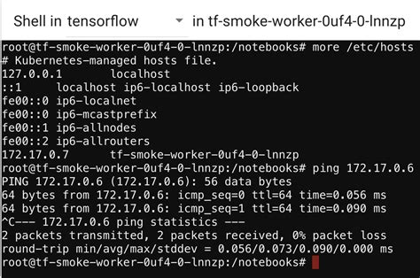 tf smoke py distributed computing doesn t work on minikube · issue 238