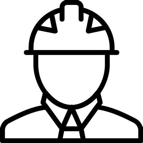 Engineer Worker Vector Svg Icon Svg Repo