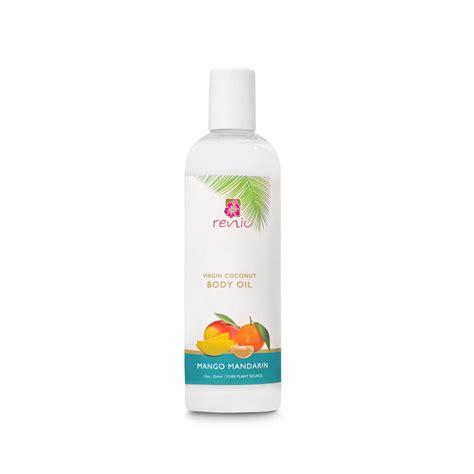 Reniu Coconut Body Oil 12oz355ml Pure Fiji Store