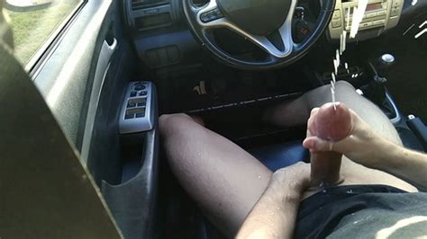 Meu Maior Ejaculação De Todos Os Tempos No Estacionamento Do Walmart Masturbação Arriscada Em