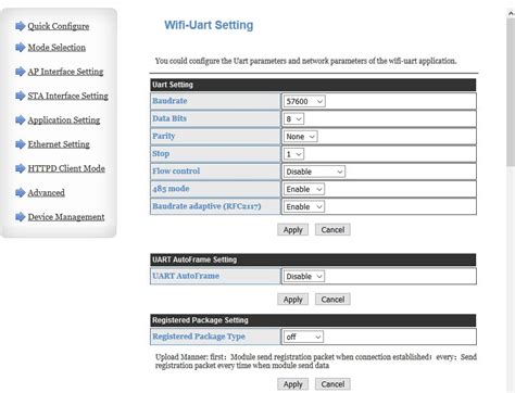 Configuration Of Serial To WiFi Converters USR W610 By Web Page PUSR IOT