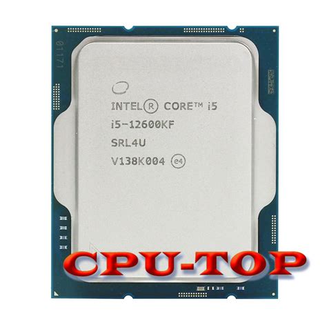 โปรเซสเซอร CPU Intel Core i5 12600KF i5 12600KF 3 4 GHz Ten Core Sixteen Thread 10NM L3 20M