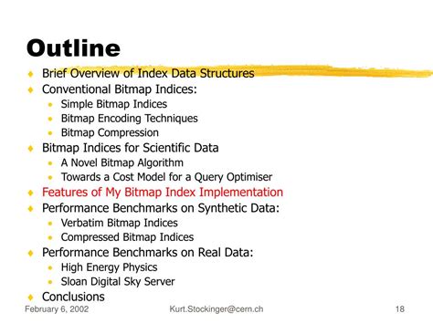 ppt bitmap indices for speeding up end user physics analysis powerpoint presentation id 5536844