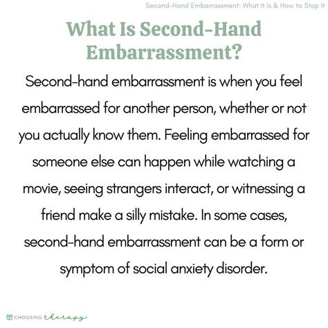 Embarrassed Meaning