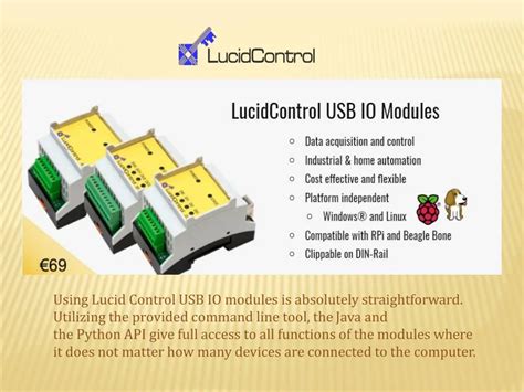 Ppt Lucid Control Usb Io Module Powerpoint Presentation Free