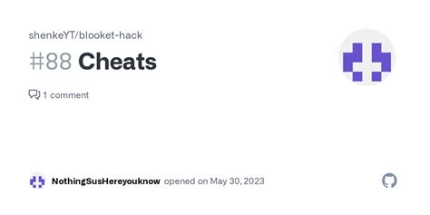 Cheats · Issue 88 · Shenkeyt Blooket Hack · Github