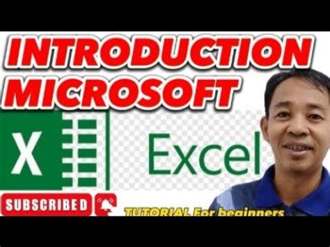Introduction Microsoft Excel YouTube