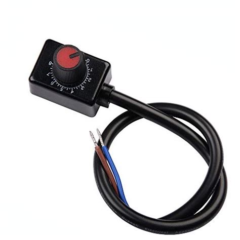 DC 0 10V Knob Dimmer Mini Controller Rotary Switch ON Off PWM Dimming For 0 1 10V Dimmable LED