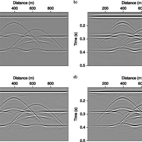 True And Predicted Near Offset Sections A True Near Offset Section Download Scientific