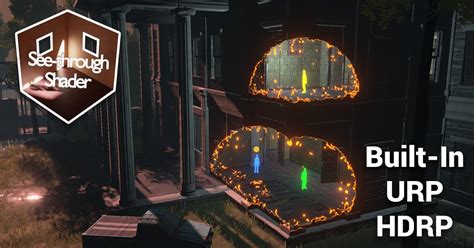Amazing Hdrp Environment Demo With The See Through Shader Runity3d