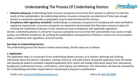 Ppt Understanding The Process Of Credentialing Doctors Powerpoint Presentation Id 12094219