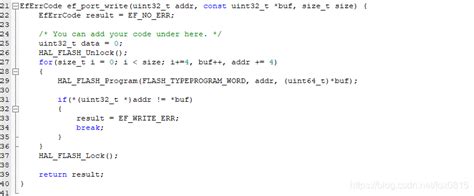 Stm32 Hal库easyflash数据库完成片内flash的读写工作easyflash能用内部flash不 Csdn博客