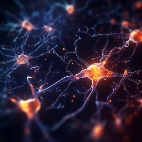 Premium Ai Image Brain Intricate Neural Web Complex Nervous System