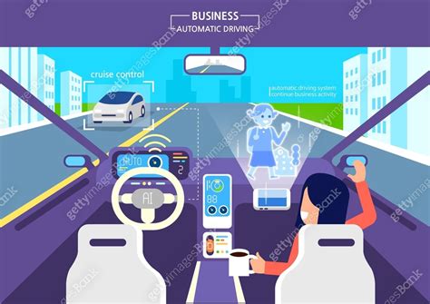 기술 과학과기술 4차산업혁명 산업혁명 무인자동차 자동차 비즈니스 홀로그램 이미지 Jv11985624