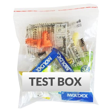 Small Test Box Earplugs 11 Pairs Świat Zatyczek