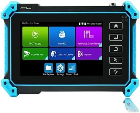 12mp Ipc Tester 8mpahdcvitvsdi Cctv Tester With Vga Input 54in