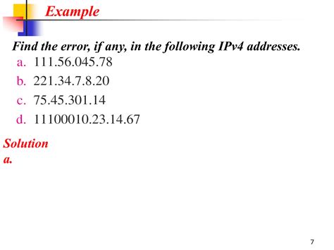 Ip Addressing Lecture Computer Networkpptx