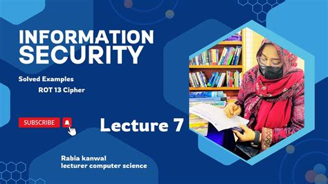 Rot 13 Encryption Technique Algorithm Rot 13 Cryptography Cipher With Example Youtube