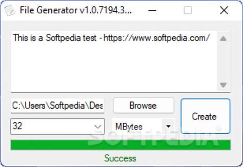 File Generator Download Softpedia