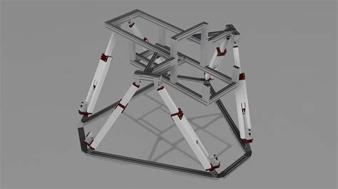 Github Bjoesstewart Platform 6dof 6 Dof Design With Servo Controller For Use With Flypt