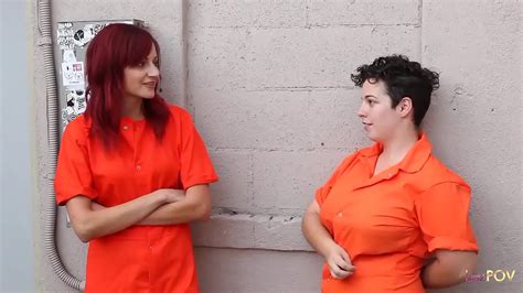 Prison Has So Many Secret Rooms For Lesbian Pussy And Anal Licking For Officer And Inmate XNXX COM