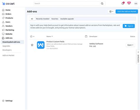 Cs Cart Product Custom Field