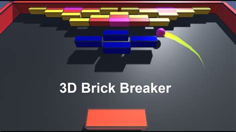 D Brick Breaker Asset Store Unity YouTube