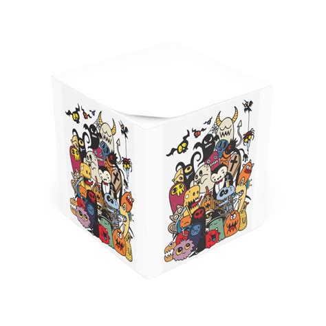 Note Cube Monsters Journals Shop